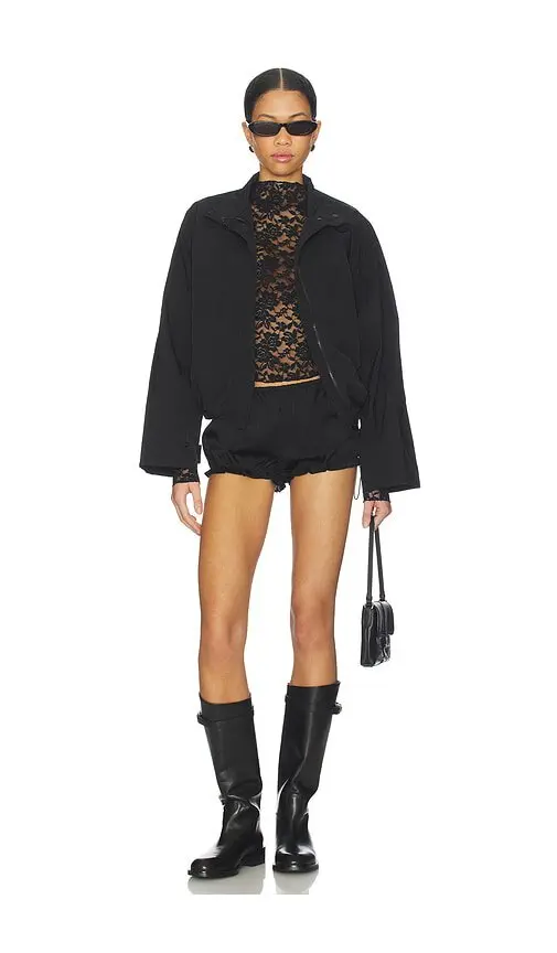 Lioness Hamptons Long Sleeve Top - Black
