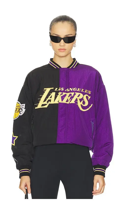 Terez X Revolve Lakers Bomber Jacket
