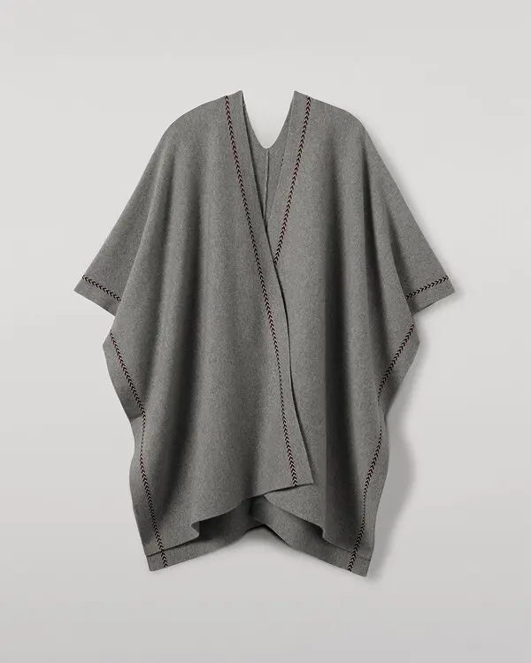 Johnstons Of Elgin Hawk Light Cashmere Poncho