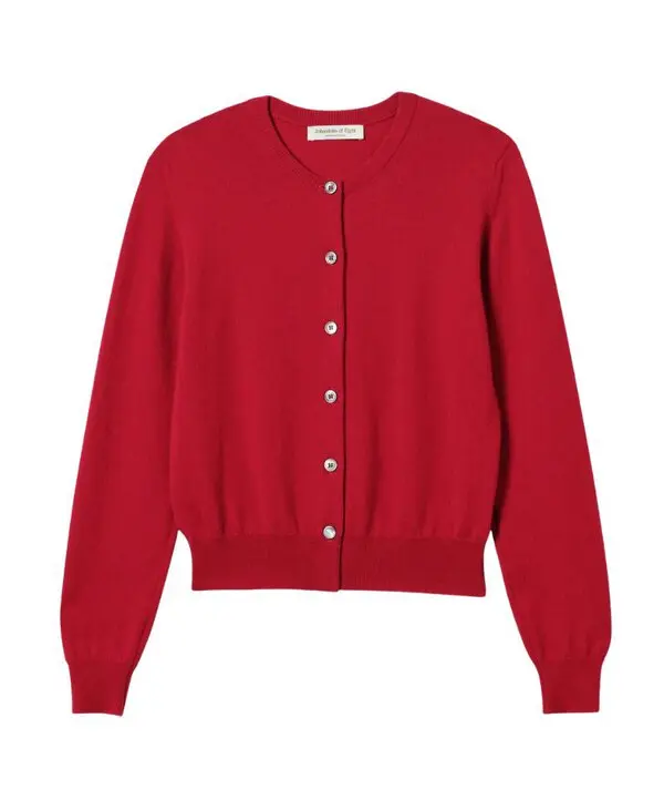 Johnstons Of Elgin Iris Classic Cashmere Cardigan