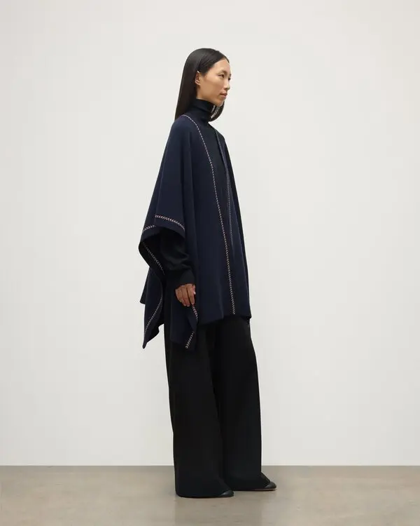 Johnstons Of Elgin Hawk Cashmere Poncho