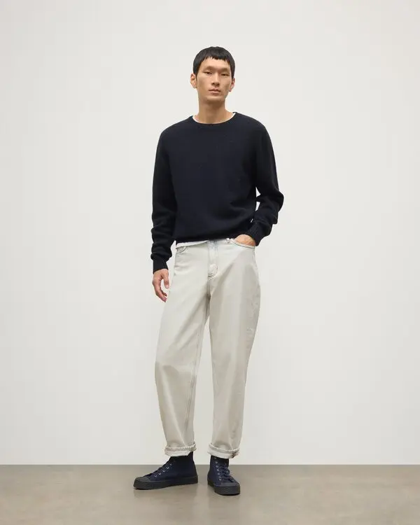 Johnstons Of Elgin Tiree Donegal Cashmere Jumper - Blue