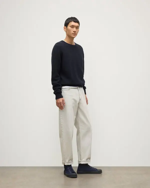 Johnstons Of Elgin Tiree Donegal Cashmere Jumper - Blue