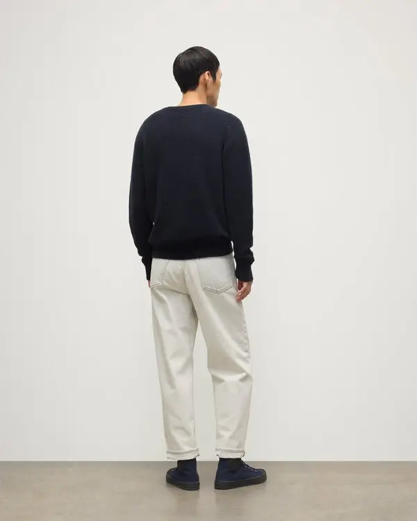Johnstons Of Elgin Tiree Donegal Cashmere Jumper - Blue