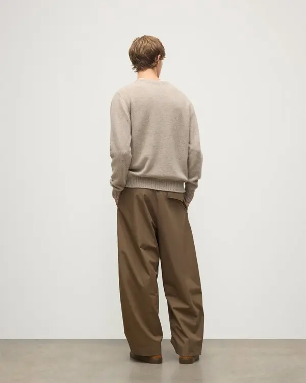 Johnstons Of Elgin Tiree Donegal Cashmere Jumper - Natural