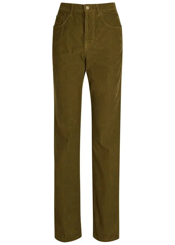 Saint Laurent Bootcut Corduroy Trousers