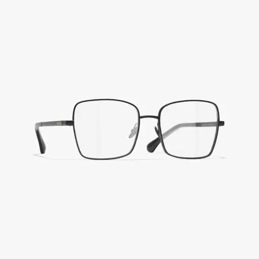 Chanel Square Eyeglasses - Black