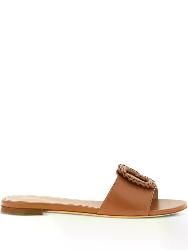 Santoni Corolle Woven Sandals