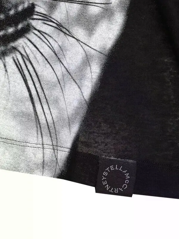 Stella McCartney Leopard-print T-shirt - Black