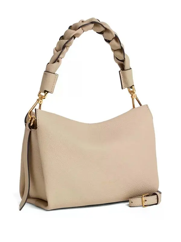 COCCINELLE Boheme Braided-handle Shoulder Bag - Neutrals
