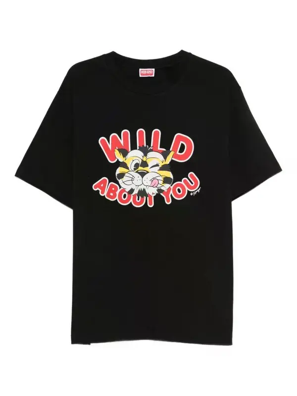 Kenzo Cartoon-print T-shirt