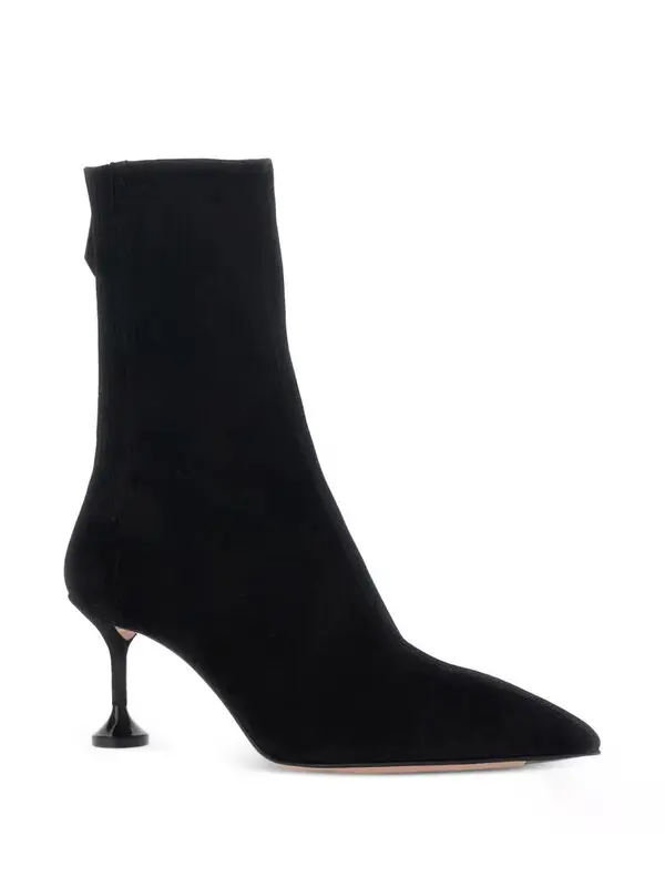 AQUAZZURA Pointed Toe Suede Boots