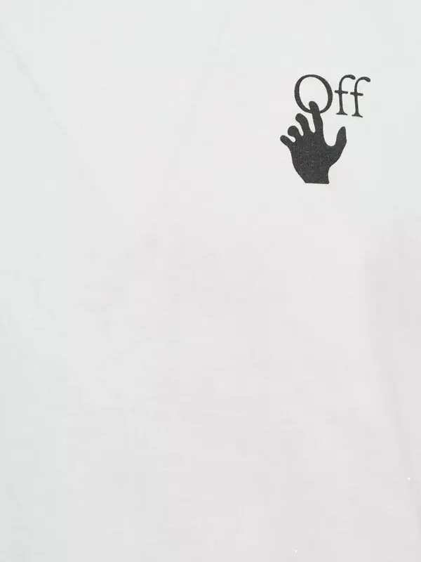 Off-White Logo-detail Crew-neck T-shirt