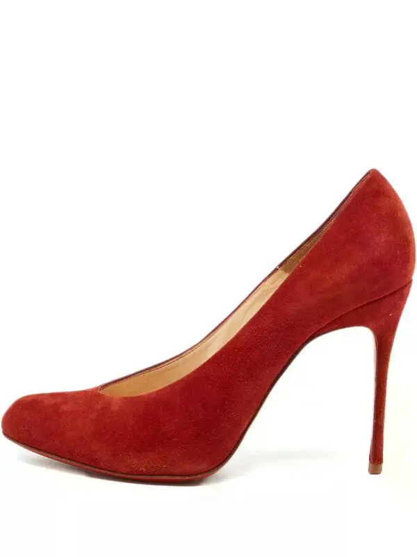 CHRISTIAN LOUBOUTIN Suede Stiletto Pumps