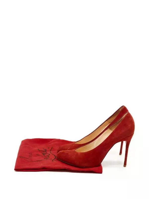 CHRISTIAN LOUBOUTIN Suede Stiletto Pumps
