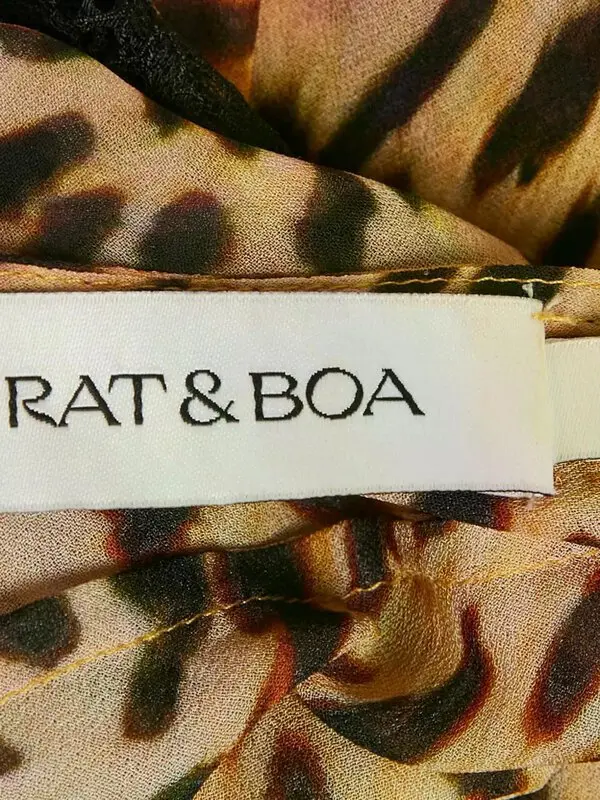 RAT & BOA Akima Animal-print Maxi Dress