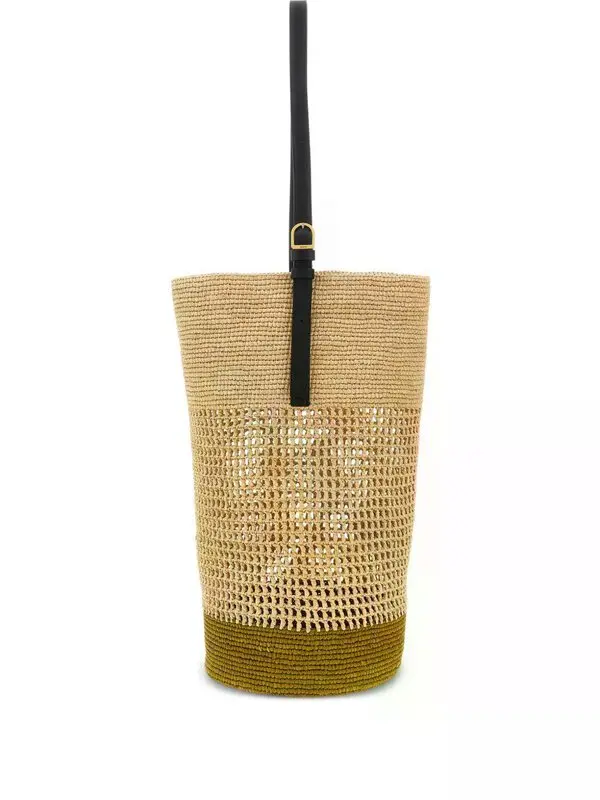 Khaite Billie Bucket Bag - Neutrals