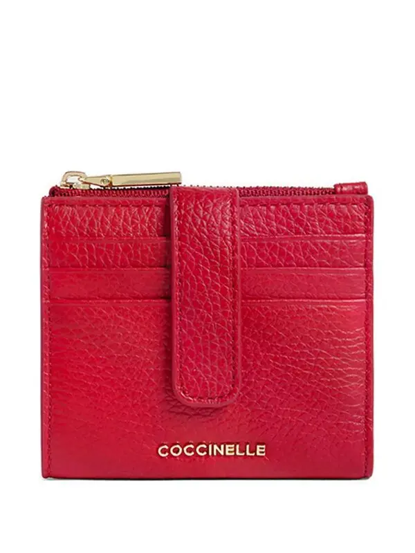 COCCINELLE Zip-up Wallet - Red