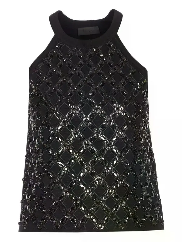 Liu Jo Halterneck Embellished Top