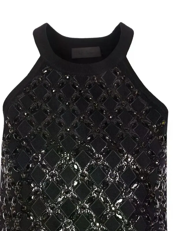 Liu Jo Halterneck Embellished Top