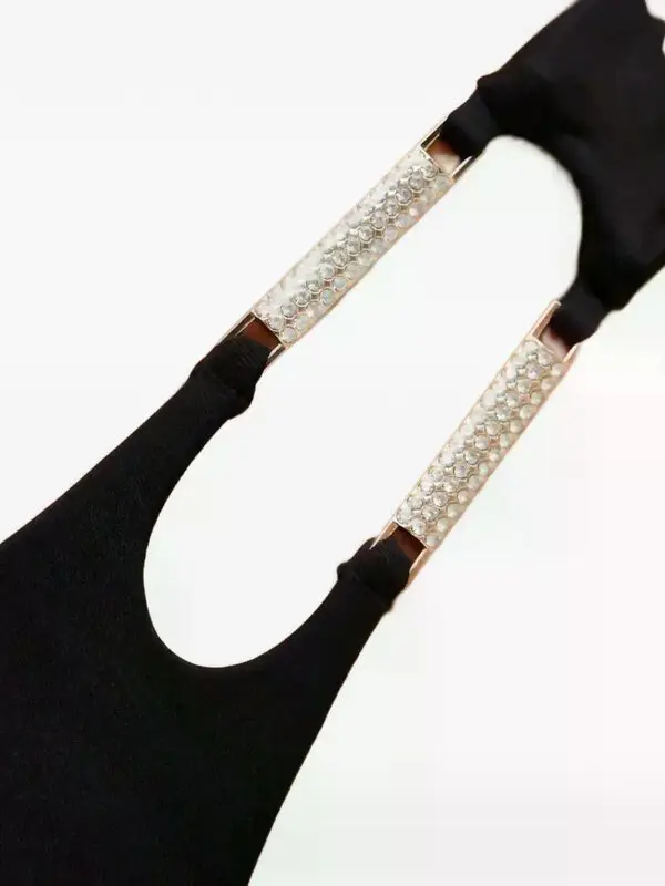 BEACH BUNNY Evie Crystal-embellished Bikini Bottoms