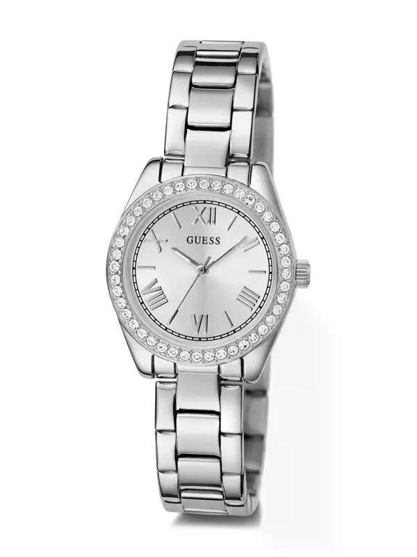 Guess 30mm Timepiece - Silver