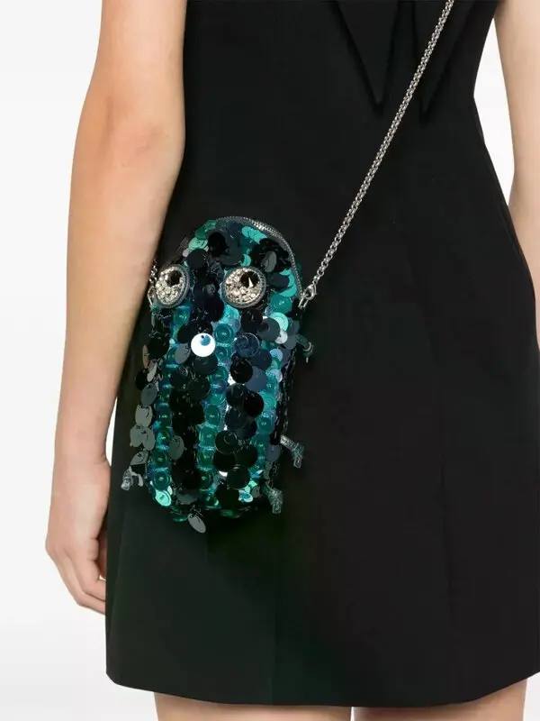 ANYA HINDMARCH Sequin Embellished Clutch