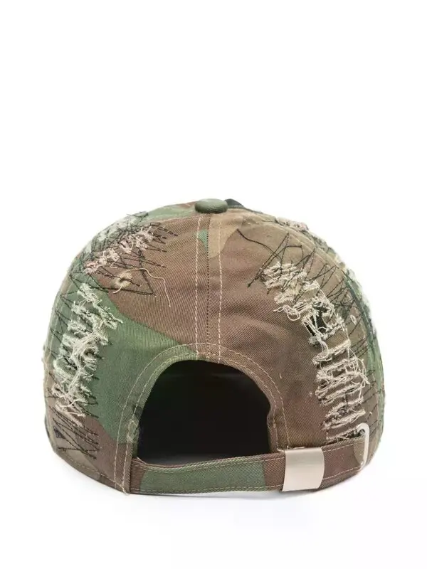 WHO DECIDES WAR BY EV BRAVADO Dale Camo Baseball Cap