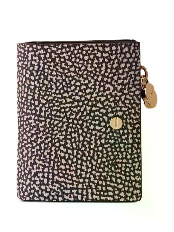Borbonese Leather Wallet - Neutrals