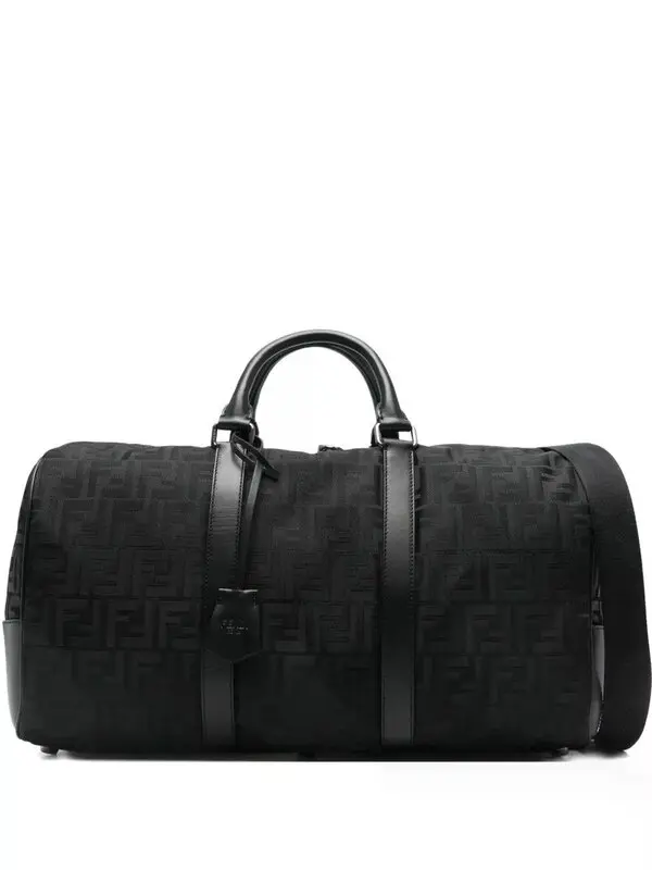Fendi Monogram-pattern Holdall - Black