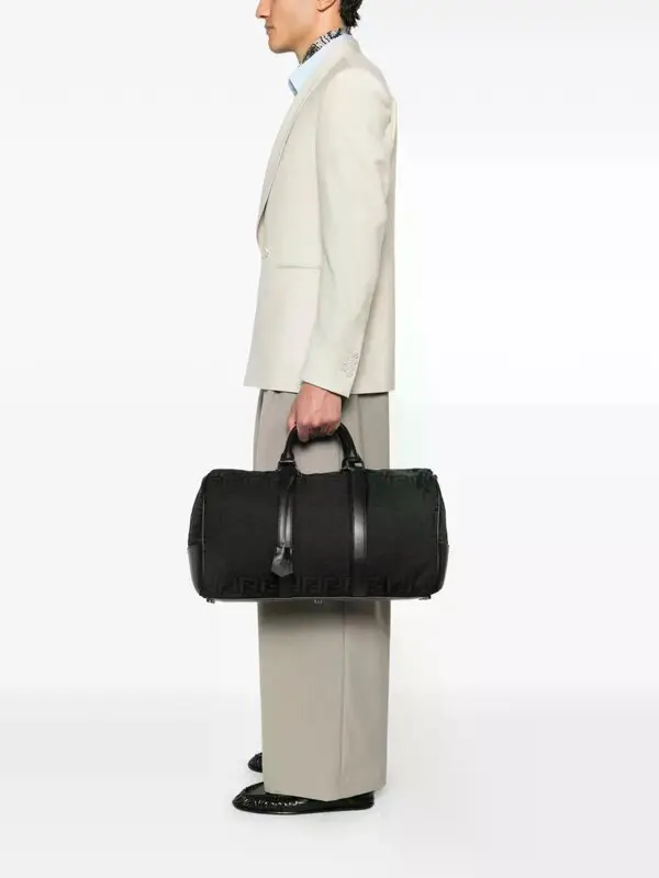 Fendi Monogram-pattern Holdall - Black