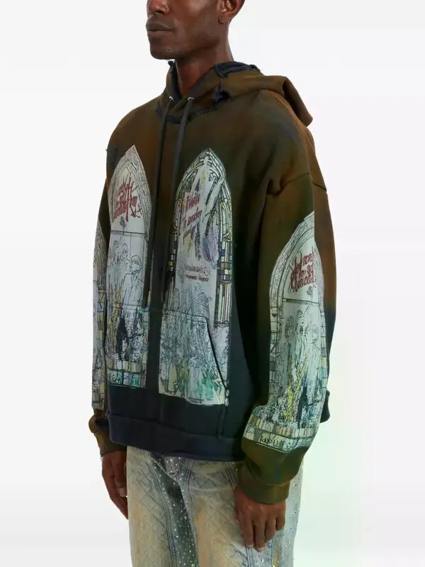 WHO DECIDES WAR Graphic Hoodie