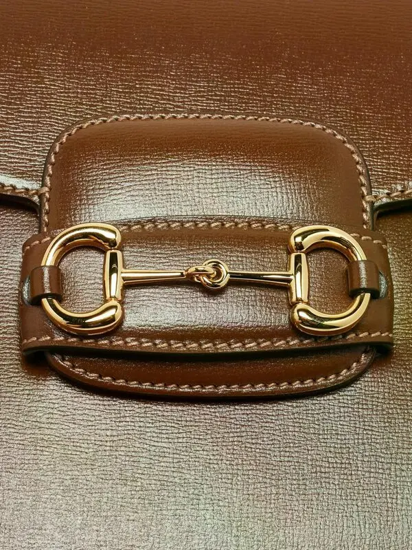 Gucci 1995 Horsebit Leather Shoulder Bag
