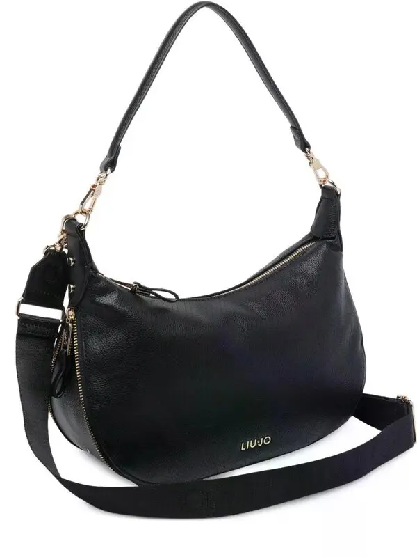 Liu Jo Monogram Shoulder Bag - Black