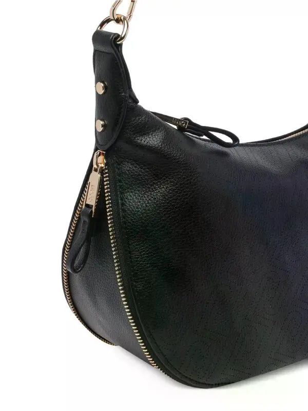 Liu Jo Monogram Shoulder Bag - Black