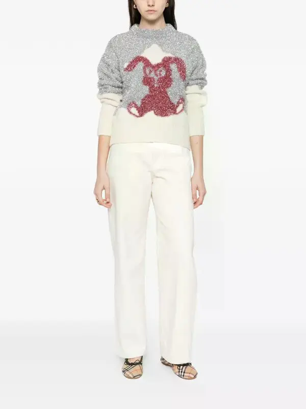 Kenzo Cartoon Intarsia Sweater