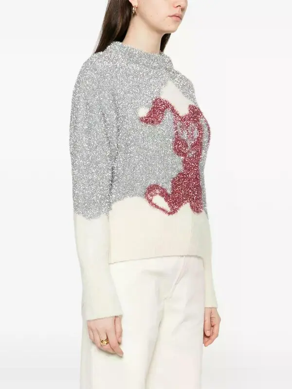 Kenzo Cartoon Intarsia Sweater