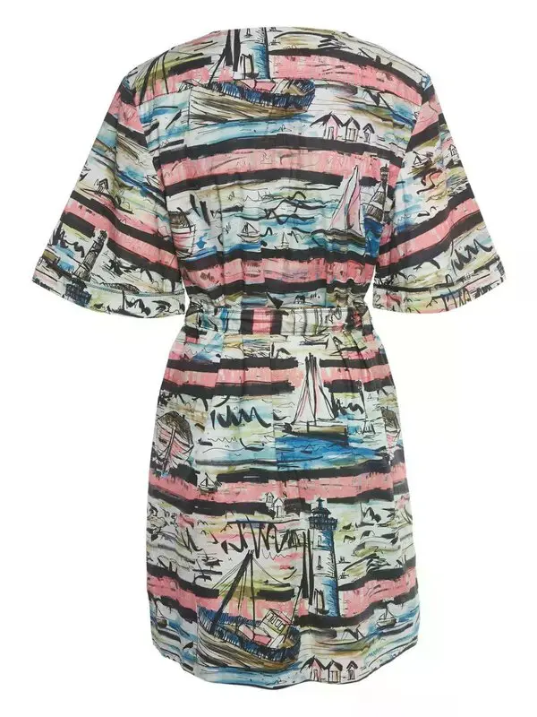 Burberry Printed Mini Dress