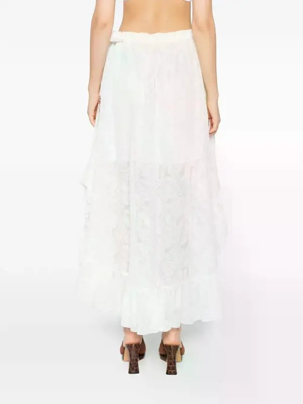 Zimmermann Daylight Ruffled Skirt