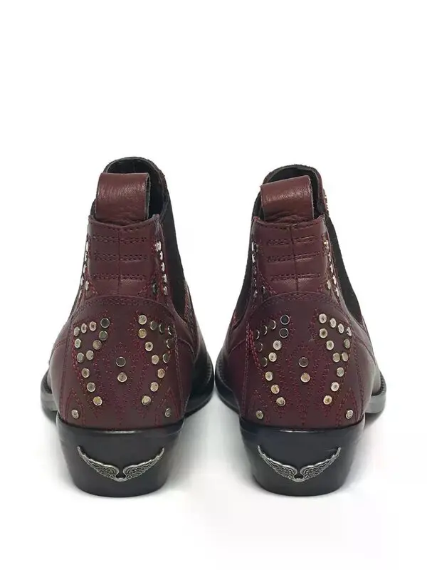 Zadig&Voltaire Thylana Studded Leather Boots