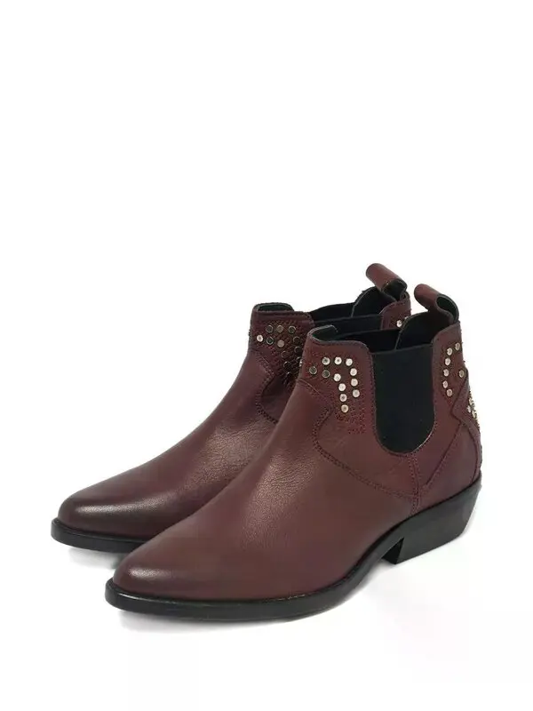 Zadig&Voltaire Thylana Studded Leather Boots