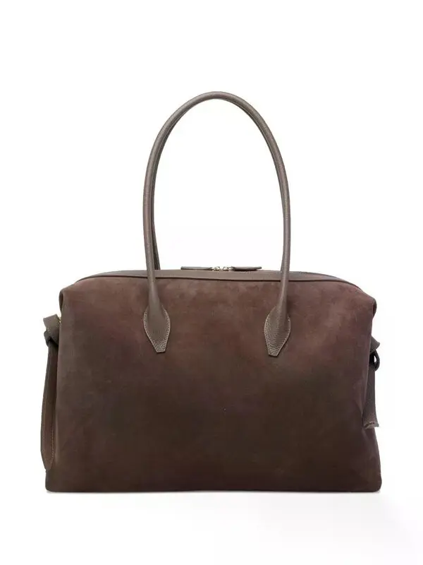 Yuzefi Large Brioche Suede Holdall