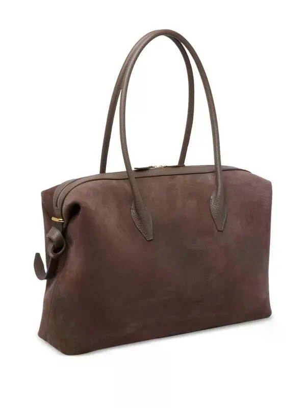 Yuzefi Large Brioche Suede Holdall