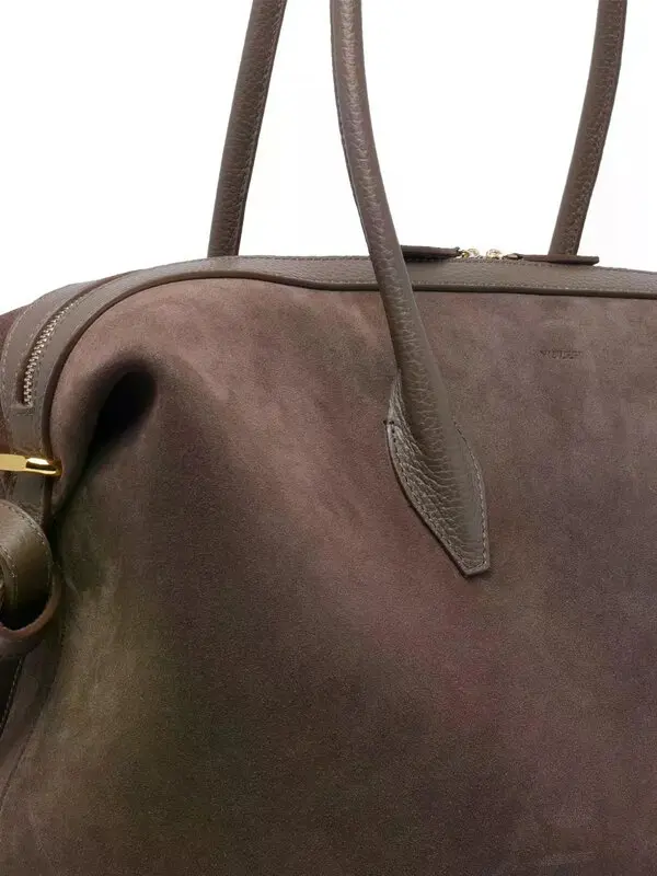 Yuzefi Large Brioche Suede Holdall