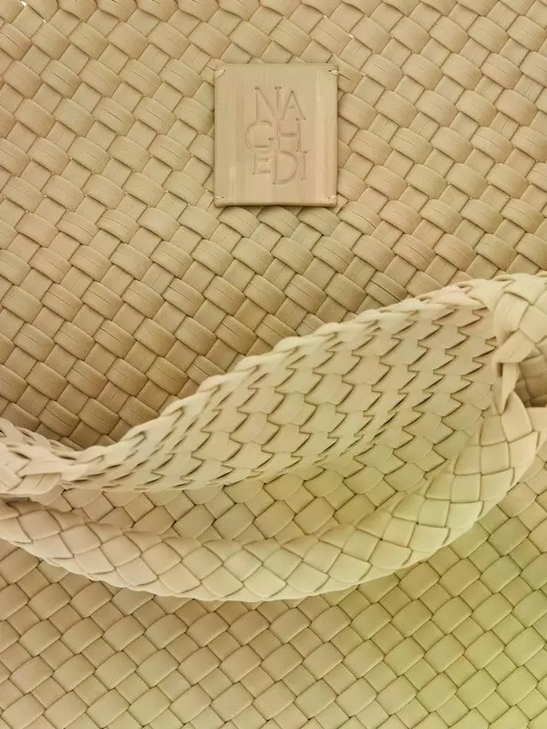 NAGHEDI Medium St. Barths Woven Tote Bag - Neutrals