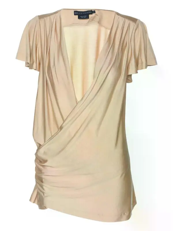 Polo Ralph Lauren Draped Silk Blouse