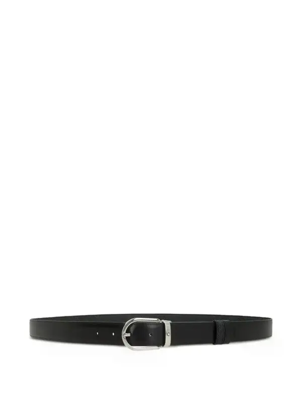 Montblanc Tweed-effect Reversible Belt