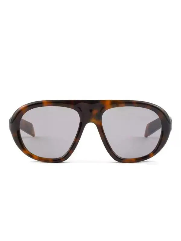 Prada Pilot-frame Sunglasses - Brown