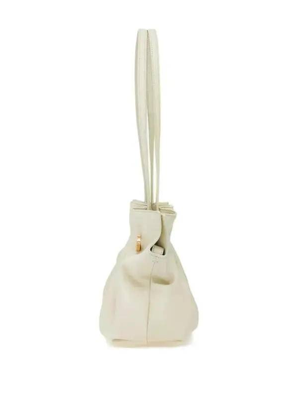 FERRAGAMO Gathered Shoulder Bag - Neutrals