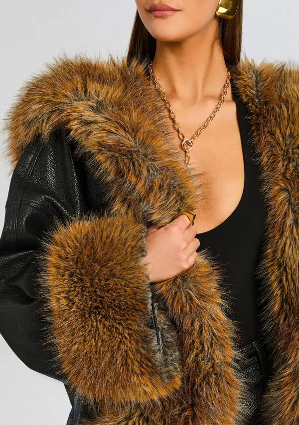 Retrofete Laurene Leather Coat